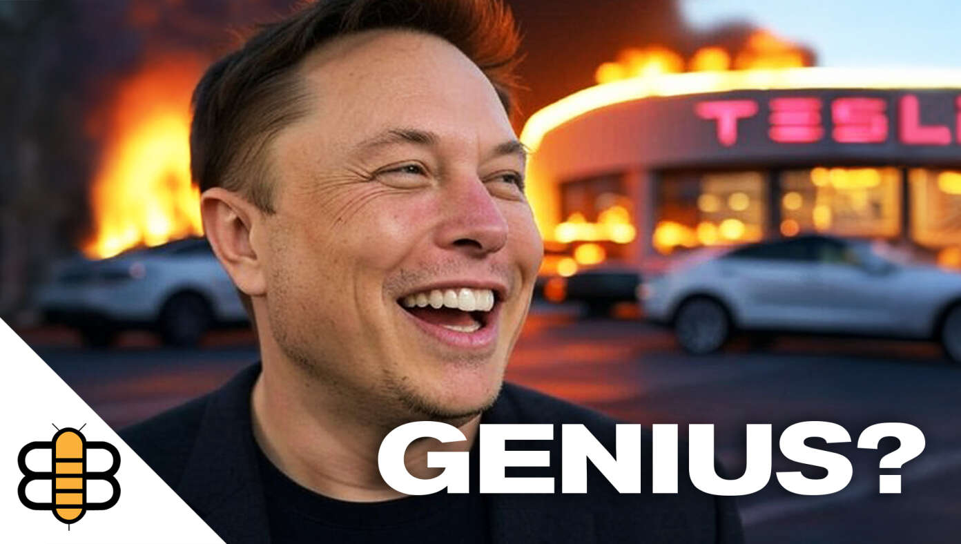 Elon Disguises IRS Building As Tesla Dealership So Democrats Will Burn ...