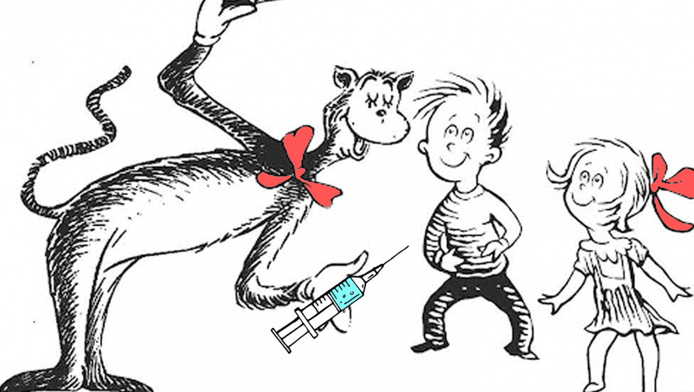 In New Dr Seuss Book Cat In The Hat Gives Kids Puberty Blockers While 